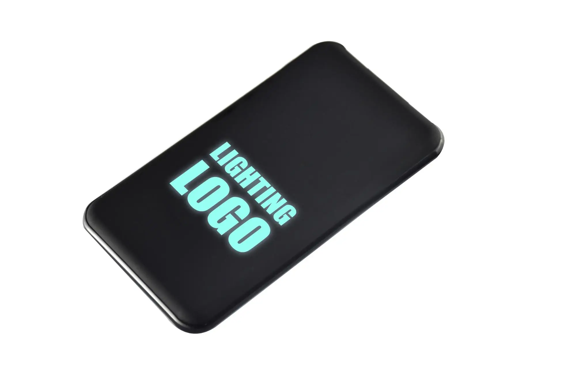 Popular Led Logo Powerbank Potable Source Battery 4000mah Led Lighting ...