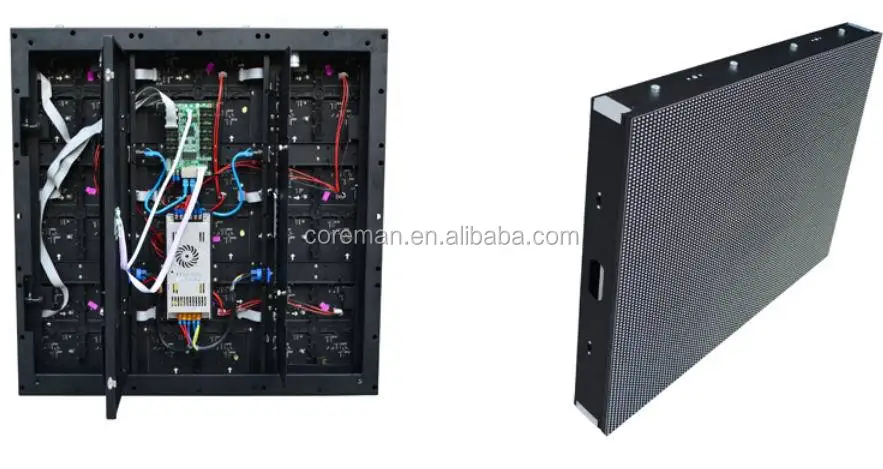 Air Plu Lock Led Display Cabinet Screen P10 P16 / Full Color Commercial ...