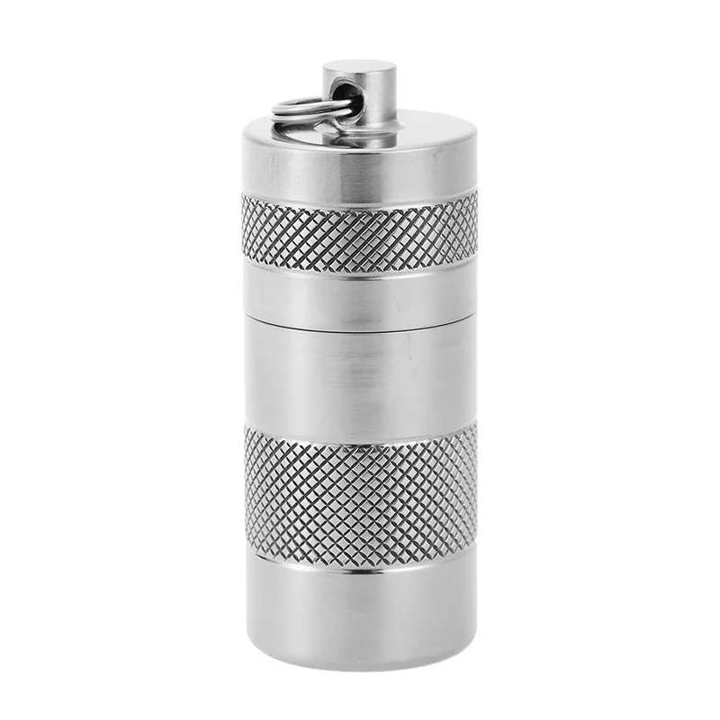 Ultralight Small Metal Custom Pill Case Box Organizer Mini Capsule ...