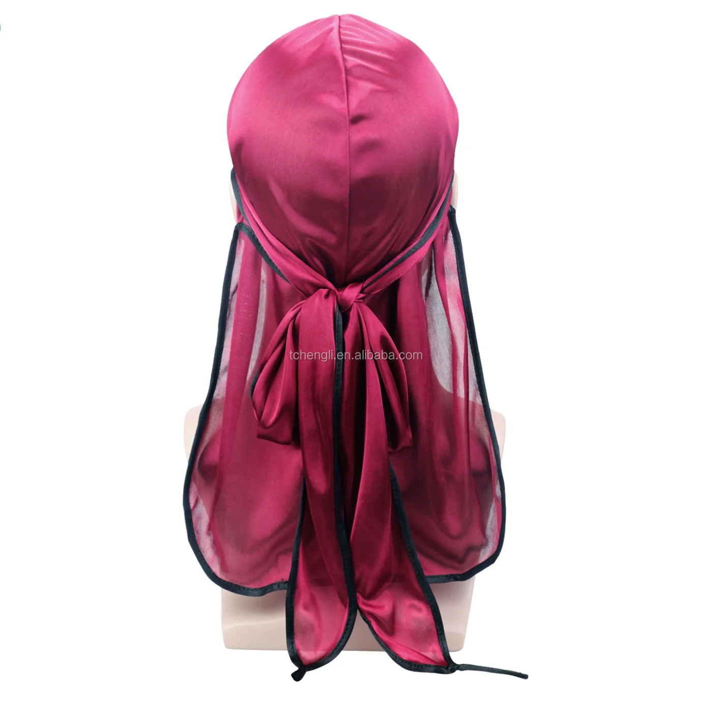 Blue Black Durag Silk Two Tone Durag Best Hat Headband Durag - Buy Durag Silk,Two Tone Durag ...