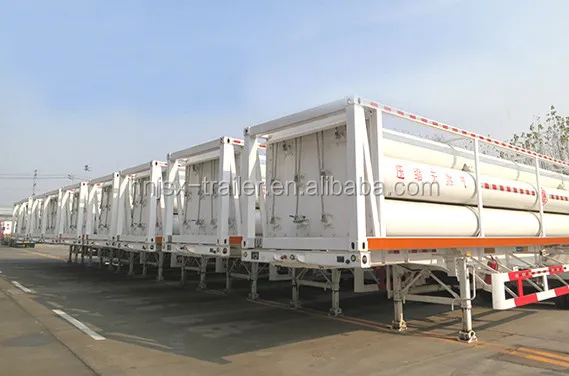 Compressed Natural Gas (CNG) Tube Trailer - 4410kgs Payload