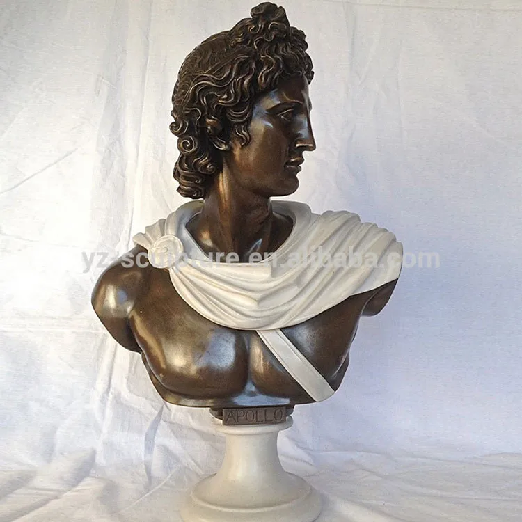 Hand-carved Life Size Ancient Greek Woman Statue Bronze Apollo Bust ...
