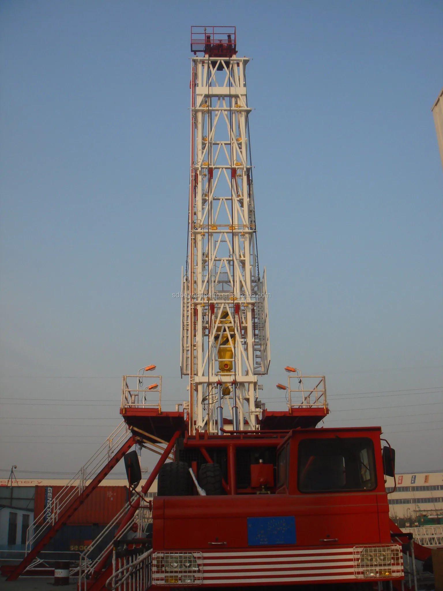 Api Oil And Gas Drilling Machine 2000m Zj-20cz Water Well Drill Rig ...
