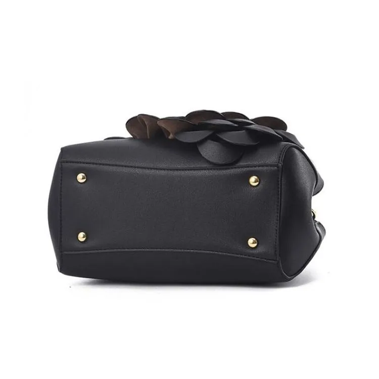 Lingyue Nb1009 Fancy Girls Shoulder Long Strip Bag Flower Pu Leather ...