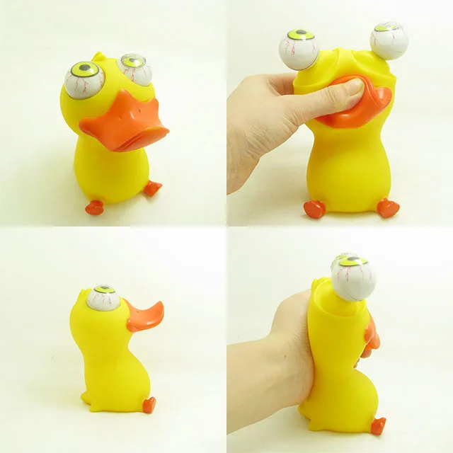 Big-eyed Duck Stress Relief Toy - Squeeze for Stress Reduction
