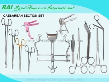 Cesarean Section Instrument Kit,Cesarean Instrument Kit - Buy Cesarean ...