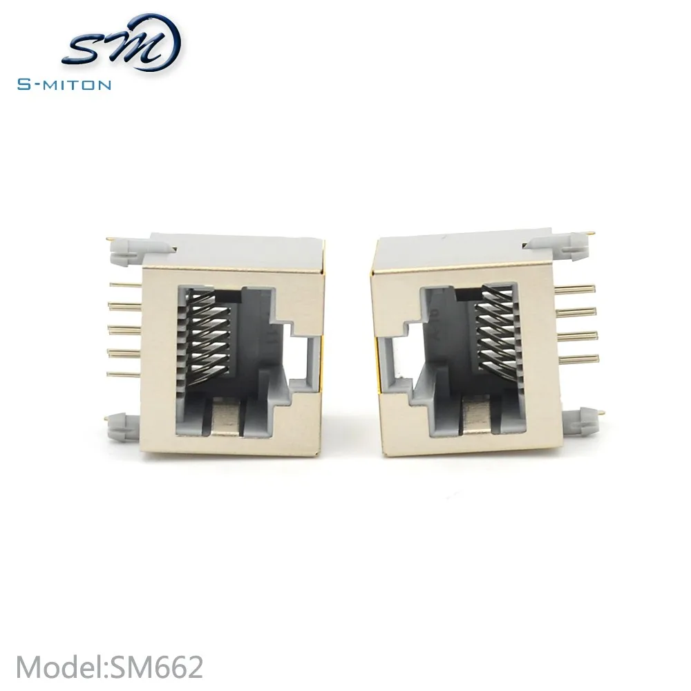 Network RJ45 PCB Jack 8P8C Shield Female Socket from China Manufacturer - 深圳市松美通电子有限公司