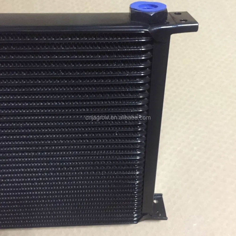 34 Rows Stacked Plate Oil Cooler for Engine - 330mm Length