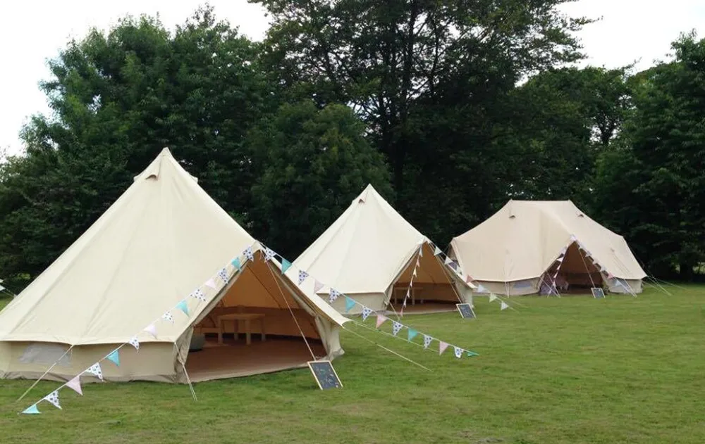 6m Safari Glamping Tents - Durable & Spacious Bell Tents