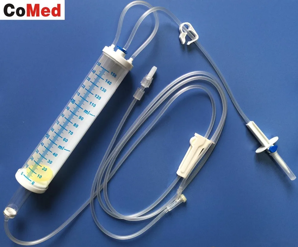 Iv Infusion Set Burette Type 150ml With Y Port With Injection Set - Buy ...