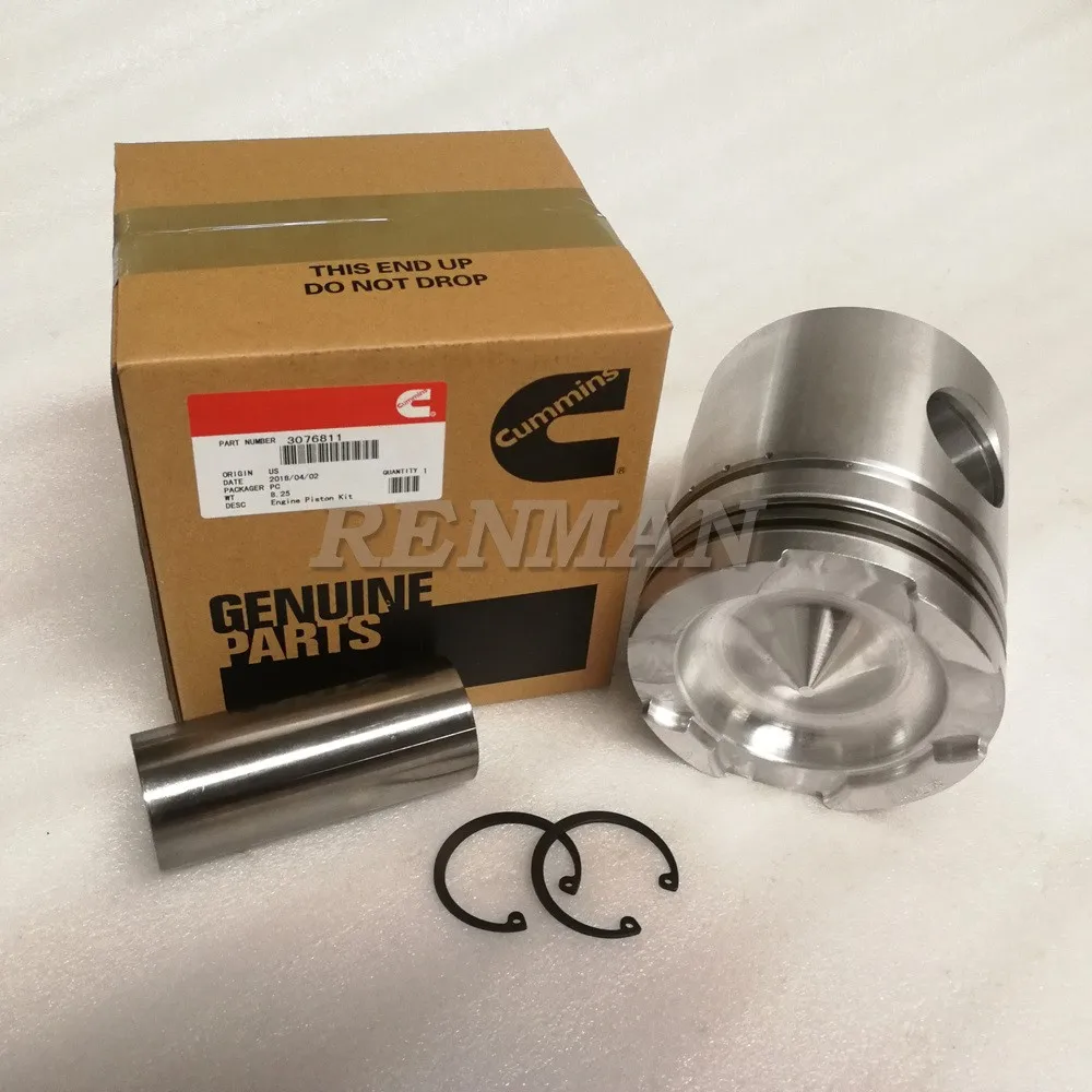 NT855 Cummins Piston Kit 3804336 Piston 3076811 3076809 Juego de ...