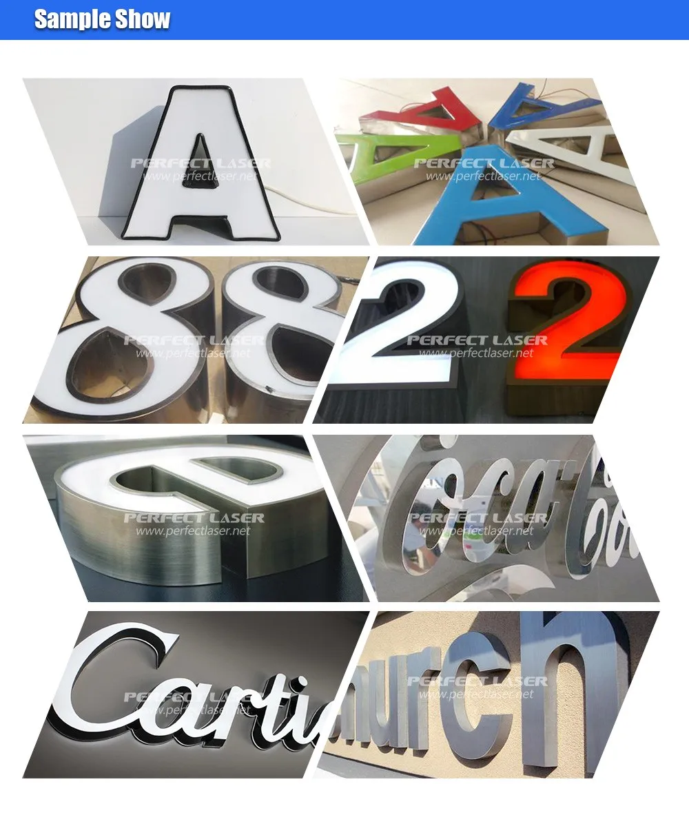 Perfect Laser CNC Acrylic Metal Aluminium Neon Sign Maker