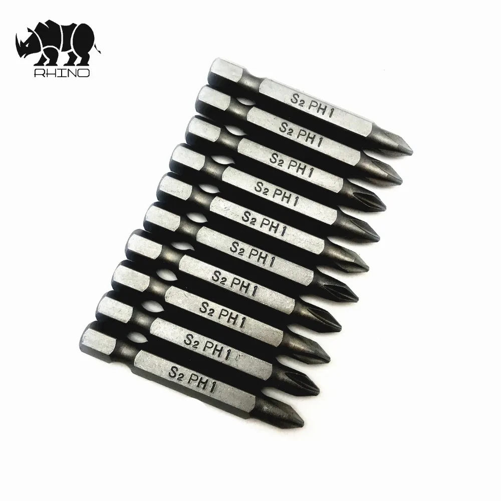 65mm S-2 Cr-V Phillips Screwdriver Bits - Durable & Versatile