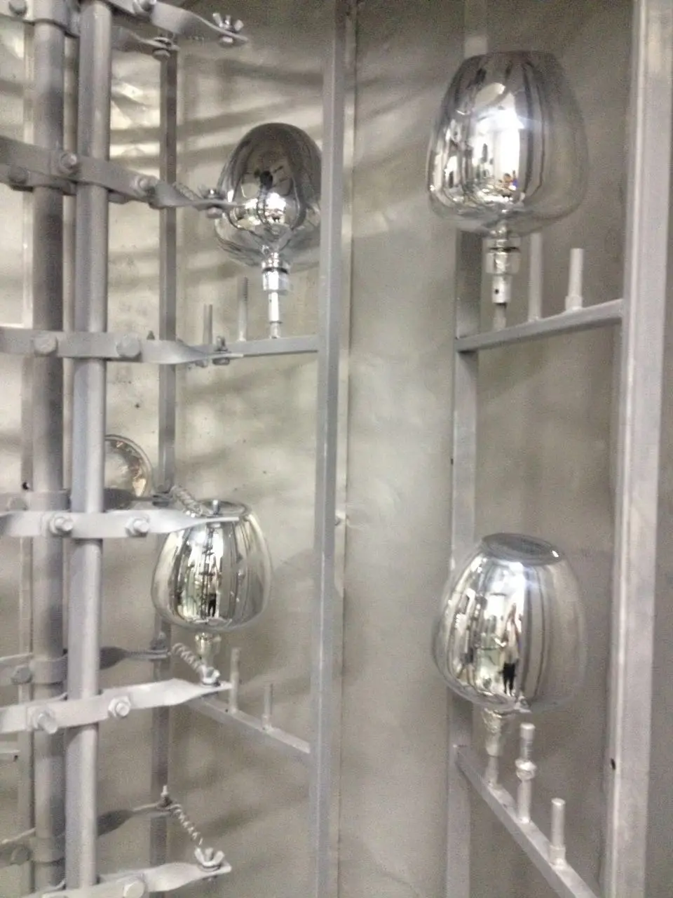 Gold Glass Bottle Metallizing Uv Top Spray Painting Machine Line - Buy ...