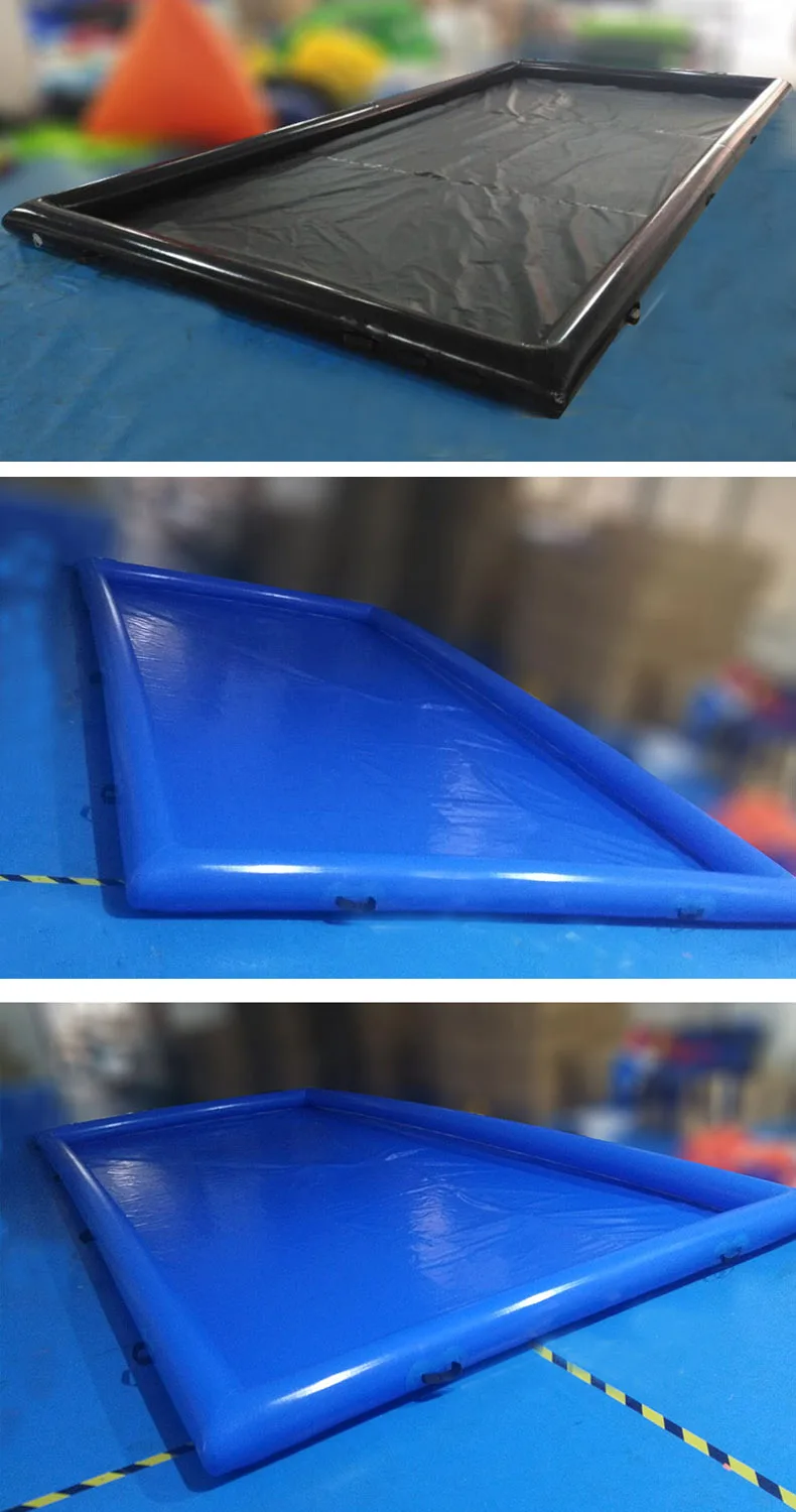 Portable Inflatable Car Wash Mat - Efficient Water Containment