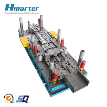 Curling Sheet Metal Die Progressive Curling Stamping Die Mould Press ...