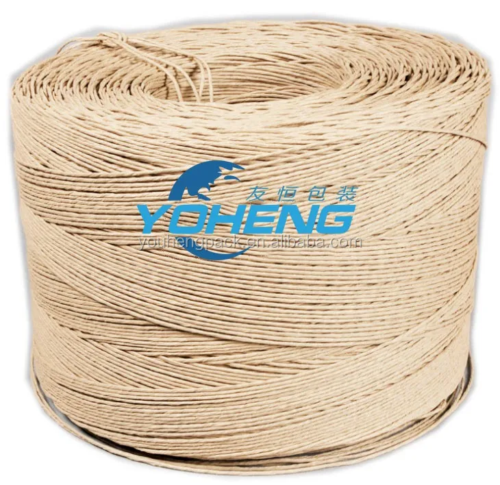Primary Colours Kraft Paper Rope 3mm Wholesale Customization Knotted ...