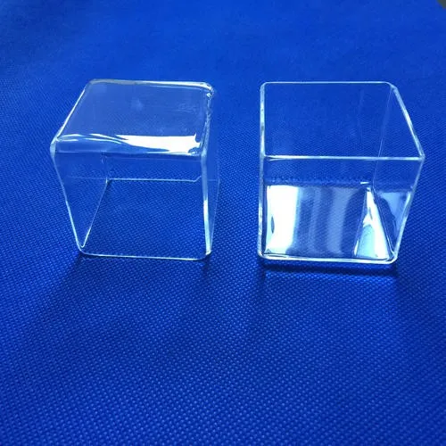 High Temperature Clear Quartz Glass Container - Buy Containerized Water ...