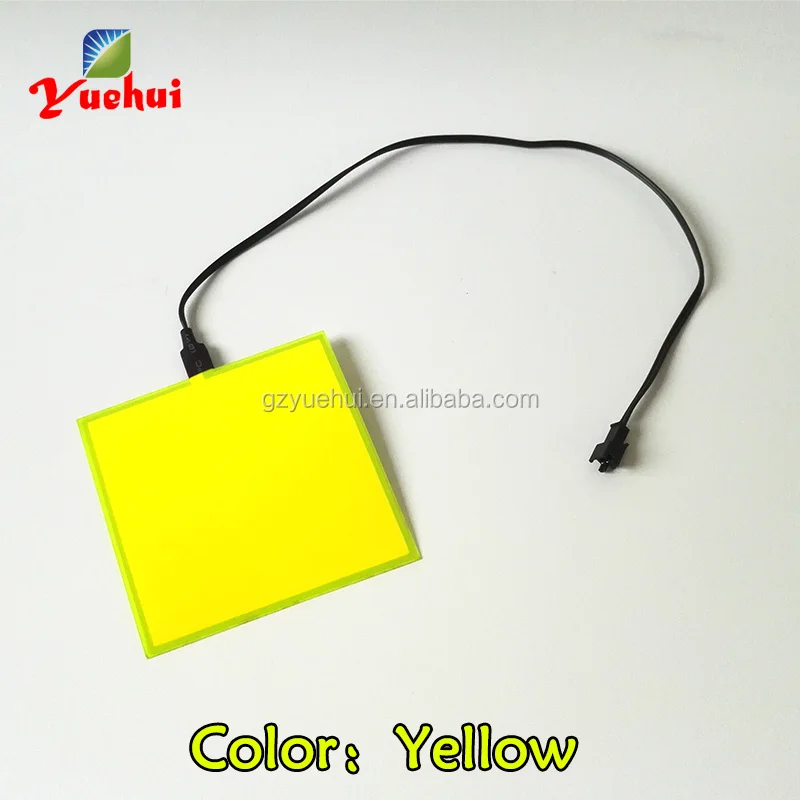 6 Colors Choice 10x10cm Without Inverter El Sheet El Panel For Display ...