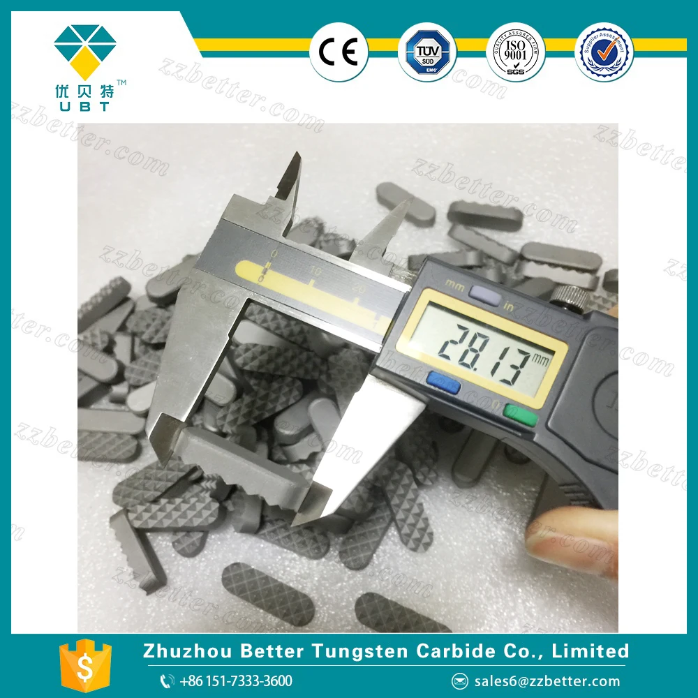 Carbide Gripper &jaw Insert For Chuck Jaws In Mining And Diamond ...