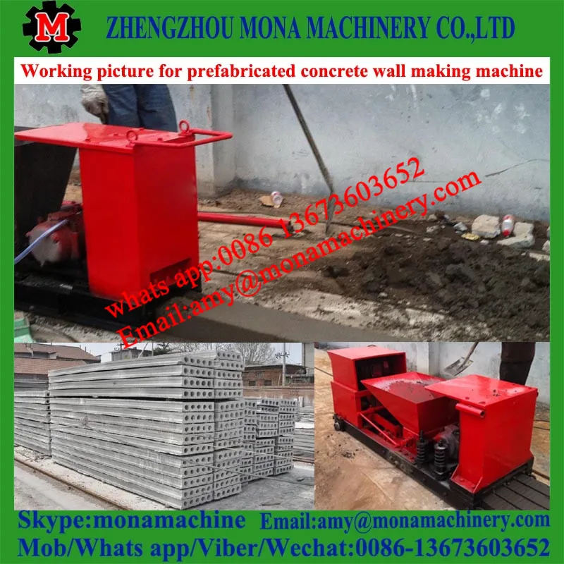 Double Type Precast Concrete Wall Panel Making Forming Machine ...