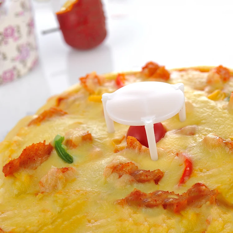 Food Grade Pp Material Pizza Stack,Plastic Pizza Tripod - Buy Plastic ...