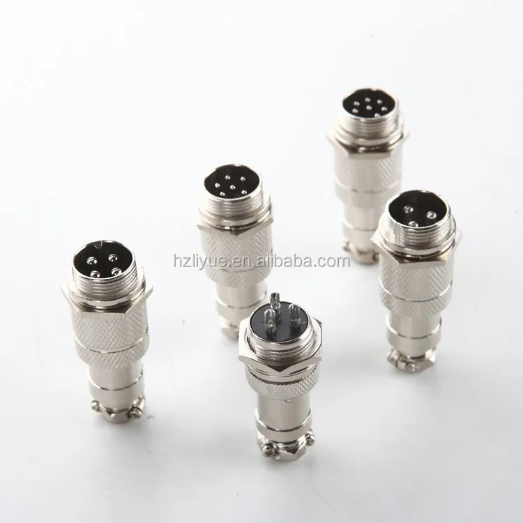 Gx16 Connector M16 Connector 2pin 3pin 4pin 5pin 6pin 7pin 8pin 9pin ...
