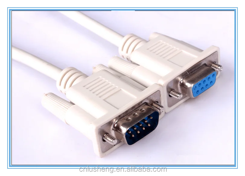6ft Db9male To Db9 Female Serial Rs232 Cable Null Modem Cable - Buy Rs232 Cable Product on ...