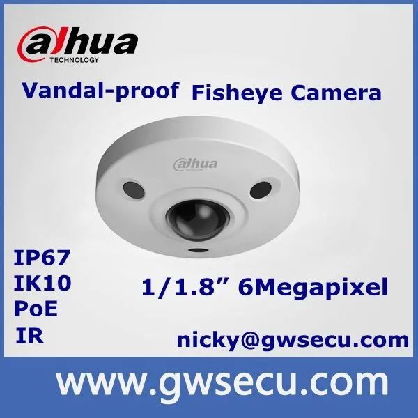 Dahua 360 Panoramic Camera 6mp Dome Fisheye Support Sd Card Vandal ...