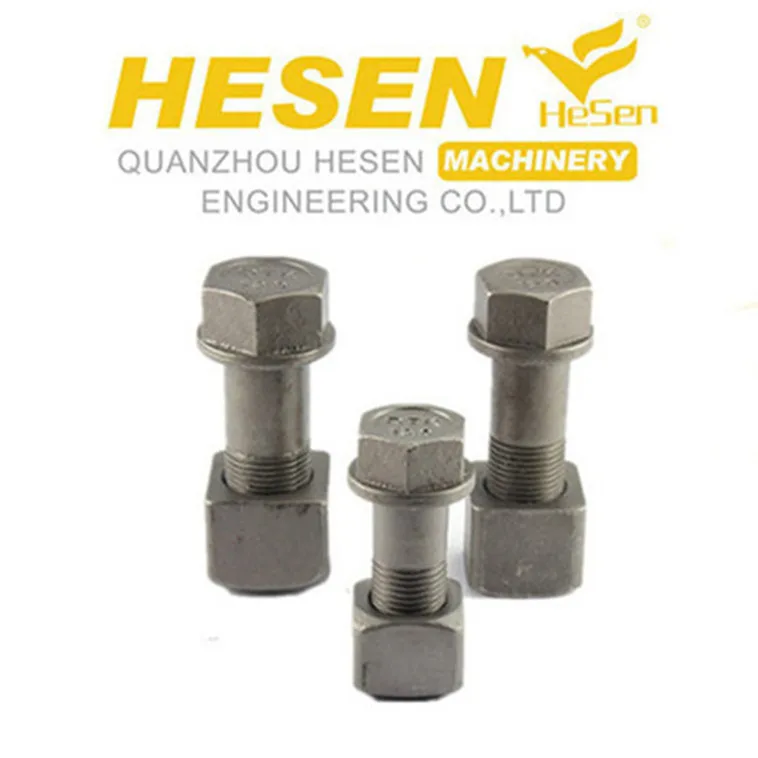 Grade A+ 42mocr Bulldozer Track Pad Bolts Nuts For Excavator - Buy ...