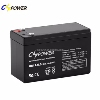 Free Maintenance Rechargeable Vrla Battery 12v 6.5ah Agm Ups Battery ...