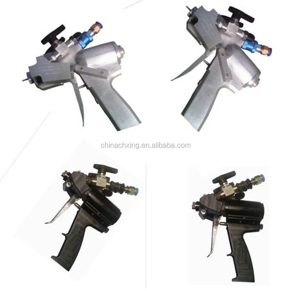 High Pressure Pu Polyurethane Spray Foam Gun Machine For Wall Filling ...