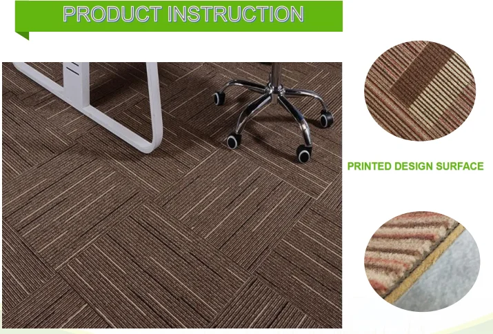 100%nylon 6.6 Flocked Carpet Tile - Buy Carpet Tile,Nylon 6.6 Flocked ...