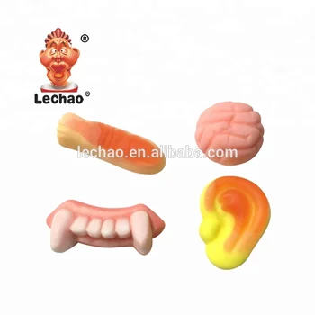 Body Parts Gummy Candy Halal Teeth Shape Candy Bulk Halloween Candy ...