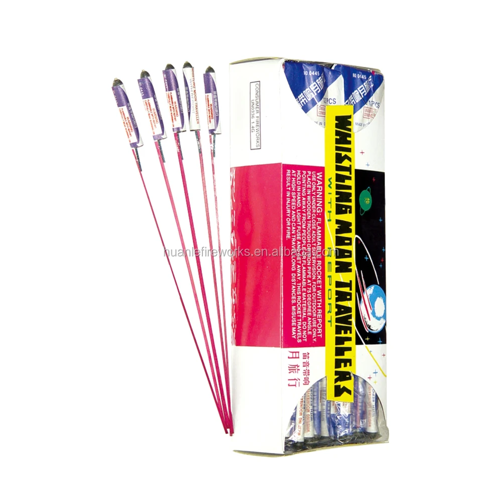 0445 Whistling Moon Travellers Fireworks Rocket Toy Fireworks - Buy ...