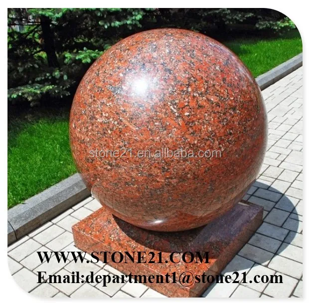 Garden Stone Decoration,Marble Stone Decoration Ball - Buy Large ...