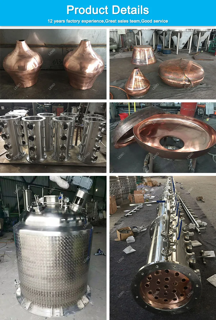 Alcohol Distillation Modular Moonshine Pot Still Reflux Column For ...