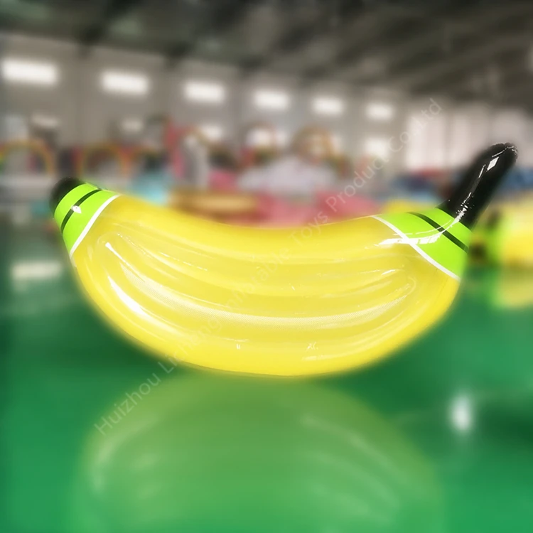 High Quality Pvc Beach Large Inflatable Water Banana Pool Floats For ...