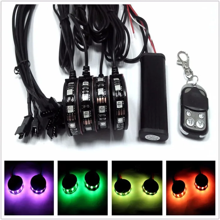 High Lumen Million Color Motorcycle Strip Underglow Accent Led Light ...