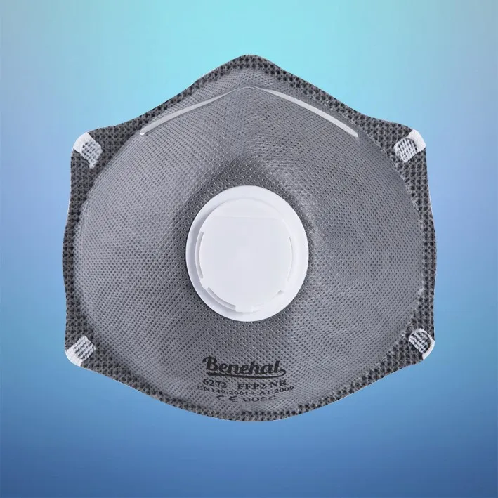 CE FFP2 Molded Mining Dust Protective Mask with Valve Industrial Use ...