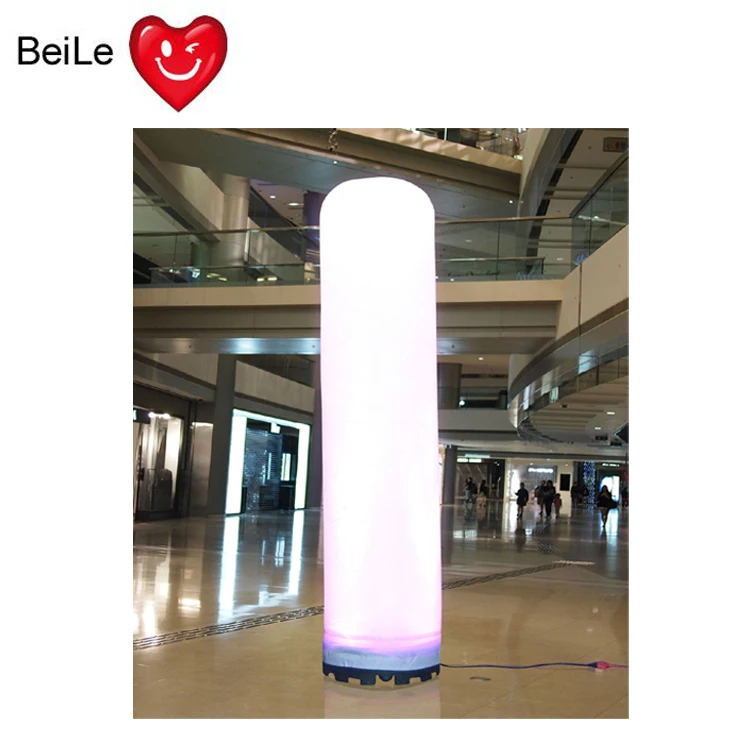 Hot Selling Giant Inflatable Light Bulb Column Pillar For Decoration ...