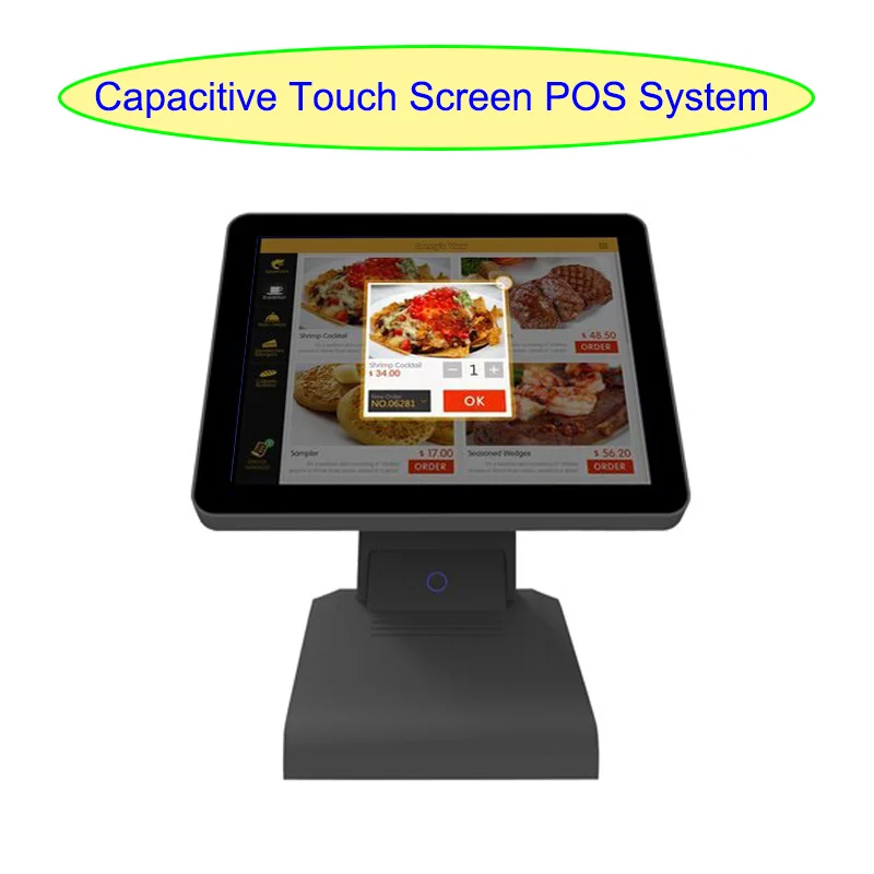 15 Inch Pos Terminal/pos System/all In One Pos Capacitive Touch Screen ...