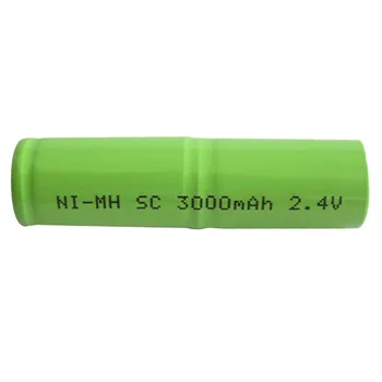 Sc Double Cells 2.4v 3000mah Nimh Battery Rechargeable Battery Packs ...