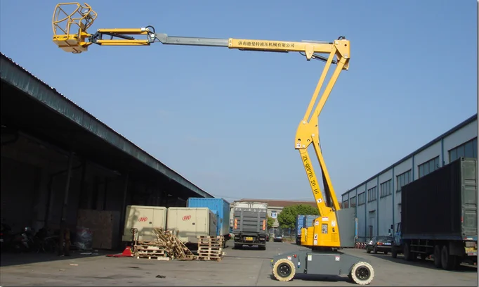 Hydraulic Boom Lift Self-propelled Articulating Boom Lift Mobile Boom ...