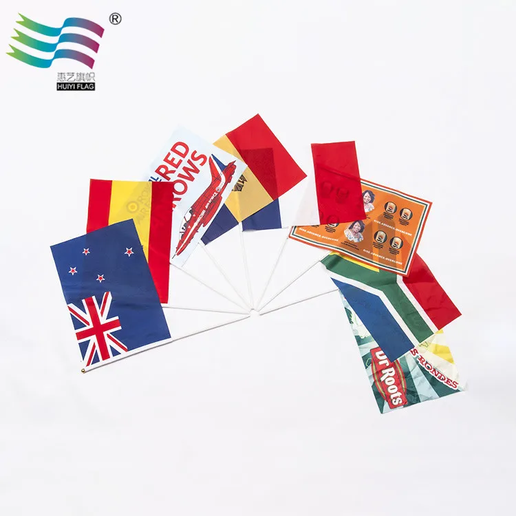 Polyester Country Hand Waving Flags For Any Activity - Buy Hand Waving ...