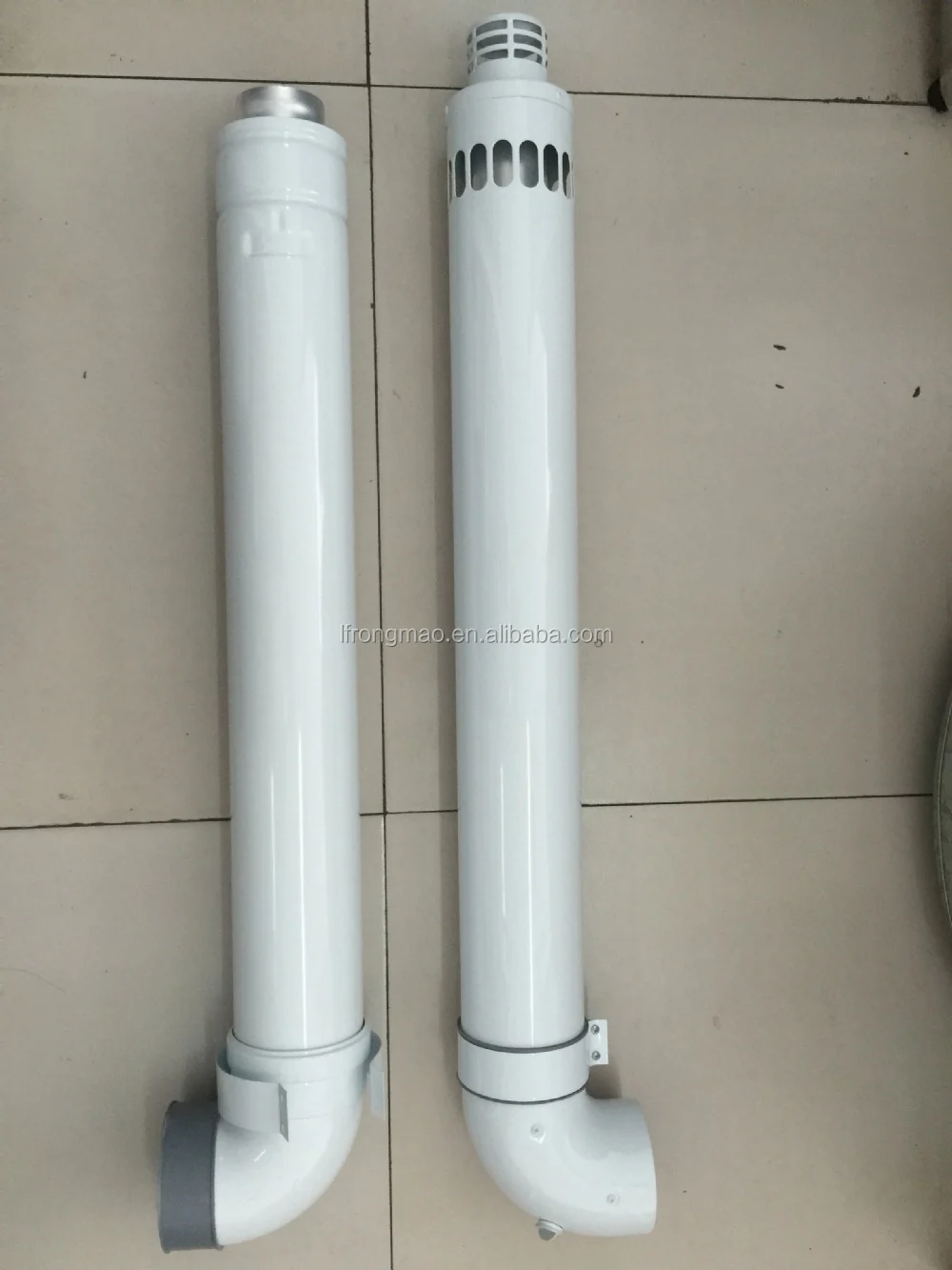 Double Wall Aluminum Coaxial Flue Pipe Horizontal Flue - Buy Aluminum ...