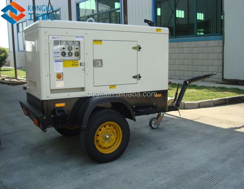 40kva 30kw portable diesel electric generator set for cold storage ...