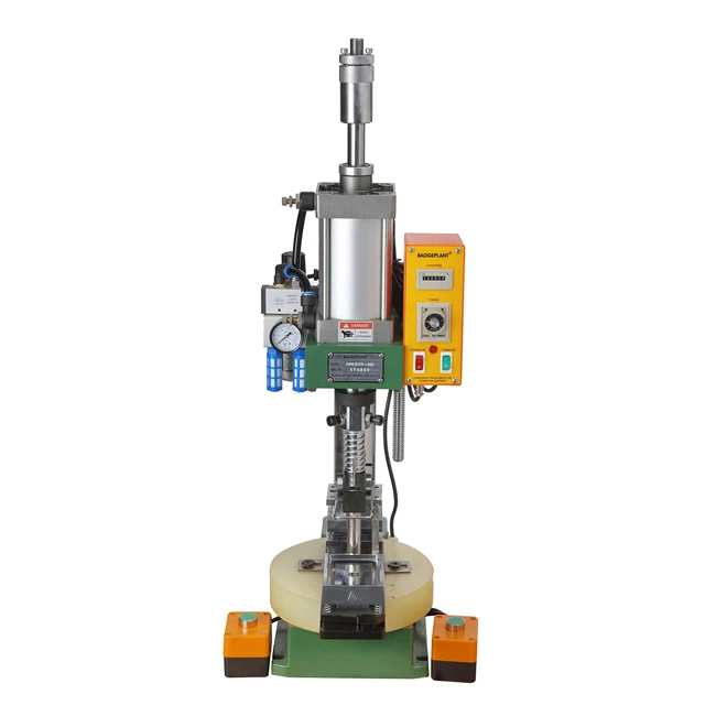 63.5*63.5mm Pneumatic Fridge Magnet Making Machines