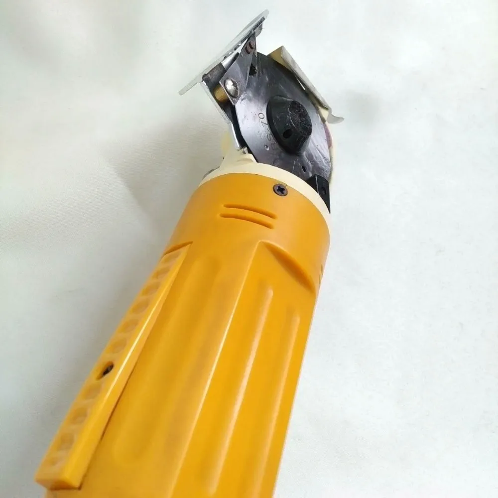 70mm Round Knife Cloth Cutting Machine Tailor Electric Rotary Cutter ...