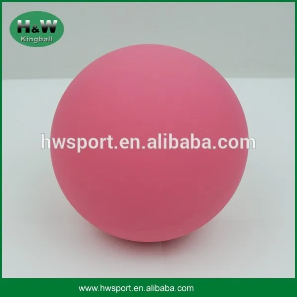 Cheap Pink Hollow Rubber Bouncing Ball - Fun & Promotional